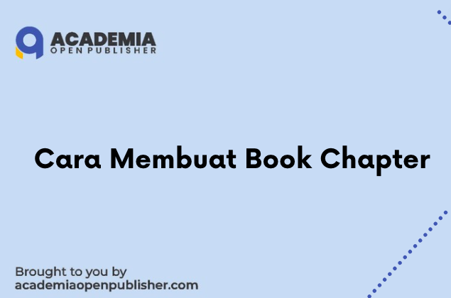 4 Cara Membuat Book Chapter